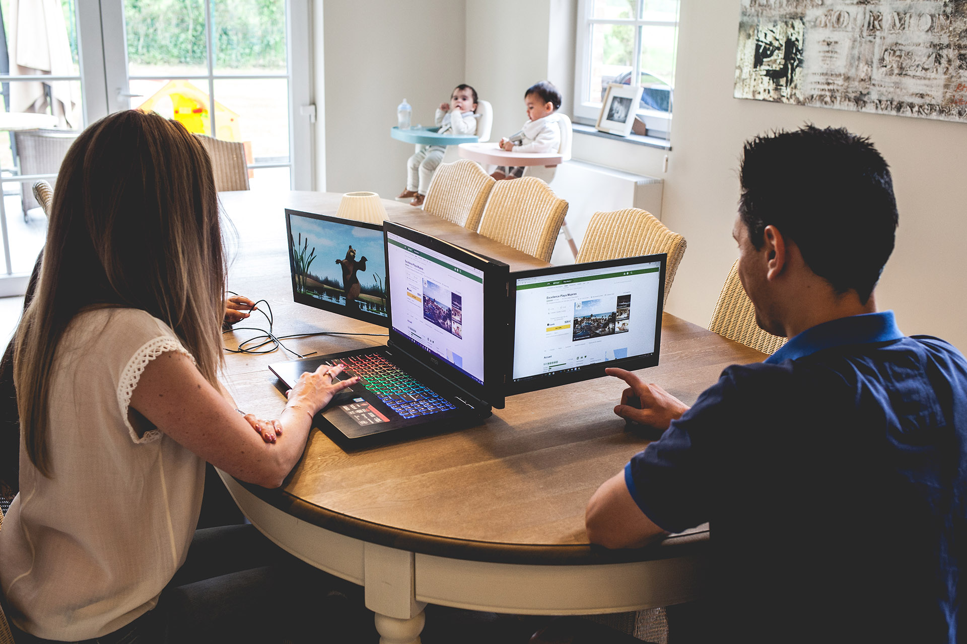 Travailler en double écran, même en mobilité…