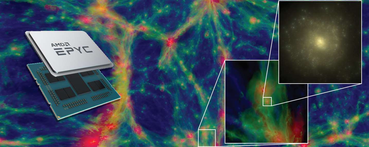 L’ICC explore le cosmos avec les processeurs AMD