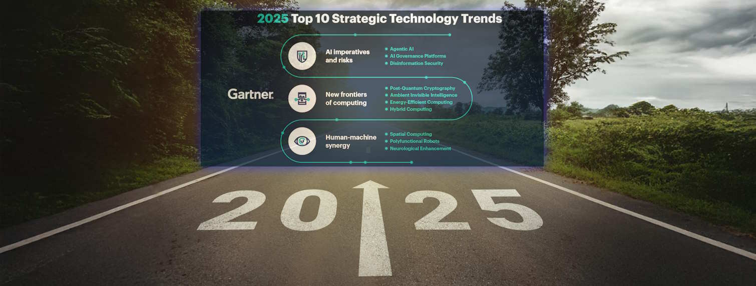 Gartner identifie 10 tendances IT stratégiques pour 2025